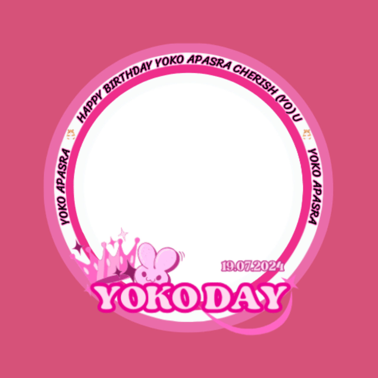 Profile HBD YOKO 3 | zFrame | Create and share your frames