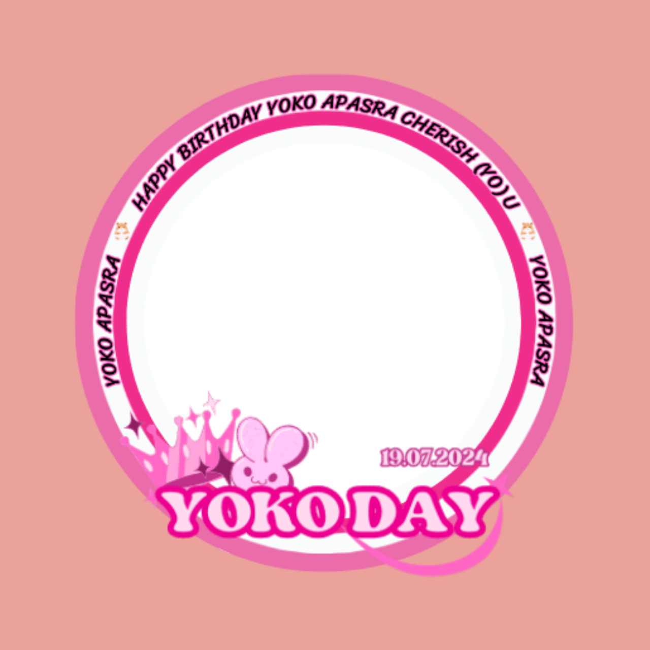 Profile HBD YOKO 1 | zFrame | Create and share your frames